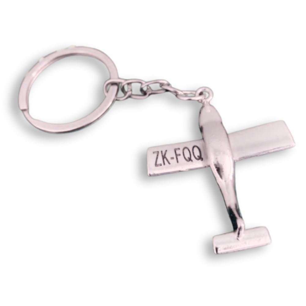 Aircraft Keychain Personalised With Your Registration | Pilot Shop