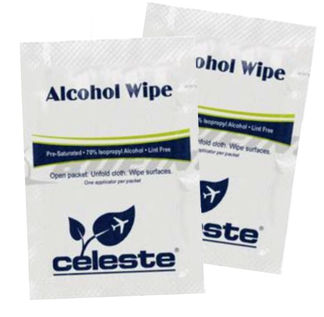 Celeste 70% Isopropyl Alcohol Wipes - Box of 30 | Pilot Shop