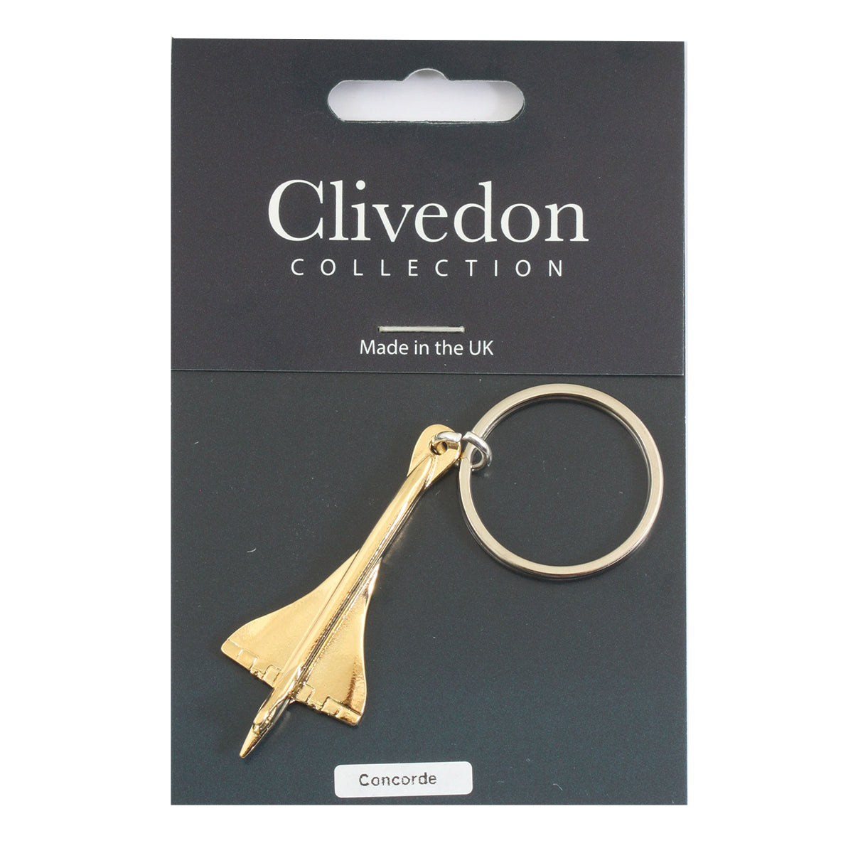 Clivedon Concord Keyring - Gold | Pilot Shop