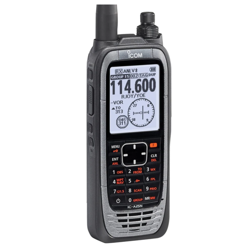 ICOM IC-A25NE Air Band Radio With Built-In GPS and Bluetooth - NZ Vers ...