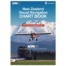 New Zealand AOPA Visual Navigation Chart Book 2023/24 | Pilot Shop