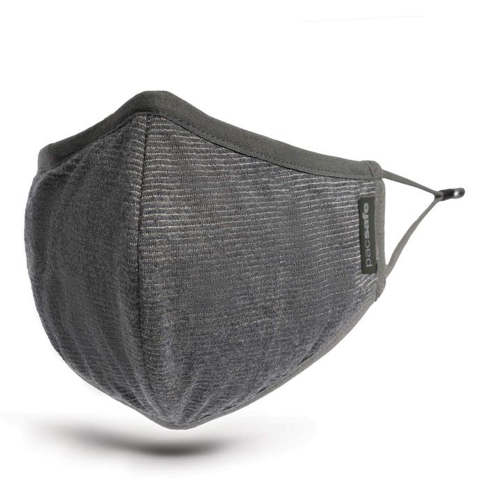 Pacsafe Face Mask, Silver ION, Silver Grey - Small | Pilot Shop