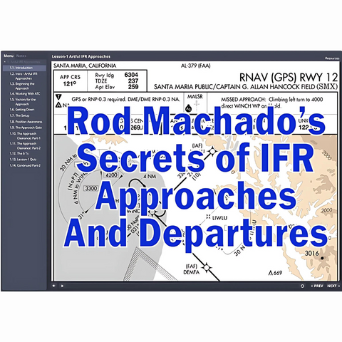 Rod Machado’s Secrets of Instrument Approaches and Departures - FAA eL ...