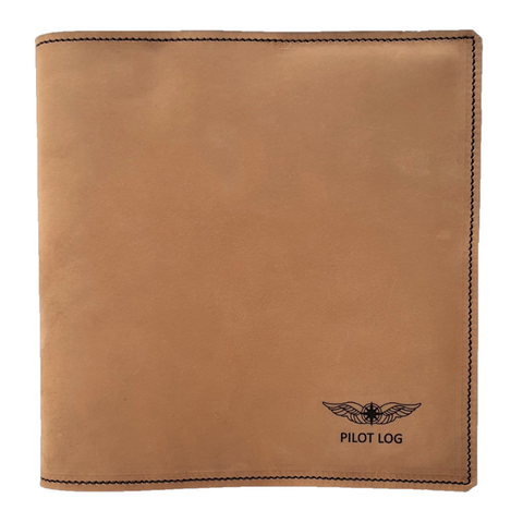 Sparrowhawk Pilots Nubuck Leather Logbook Cover | Pilot Shop